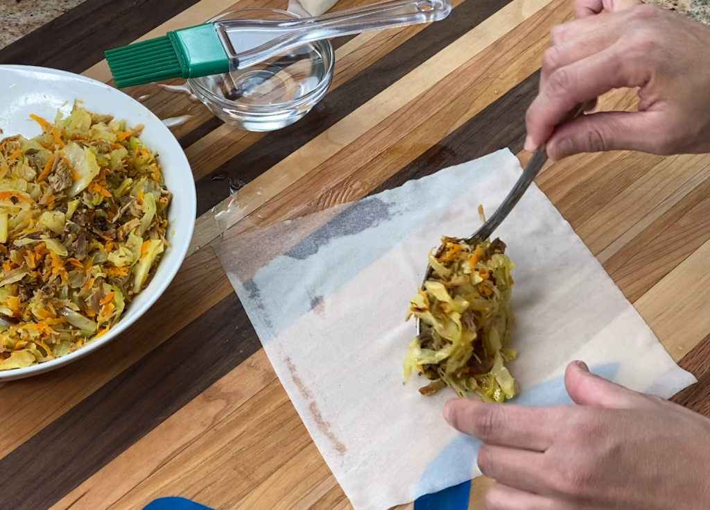 Pulled Pork Spring Rolls - Belqui's Twist