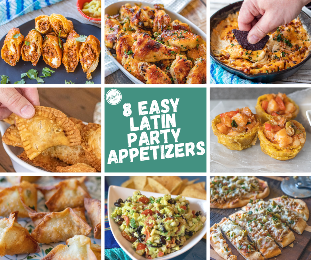 8 Easy Latin Party Appetizers - Belqui's Twist