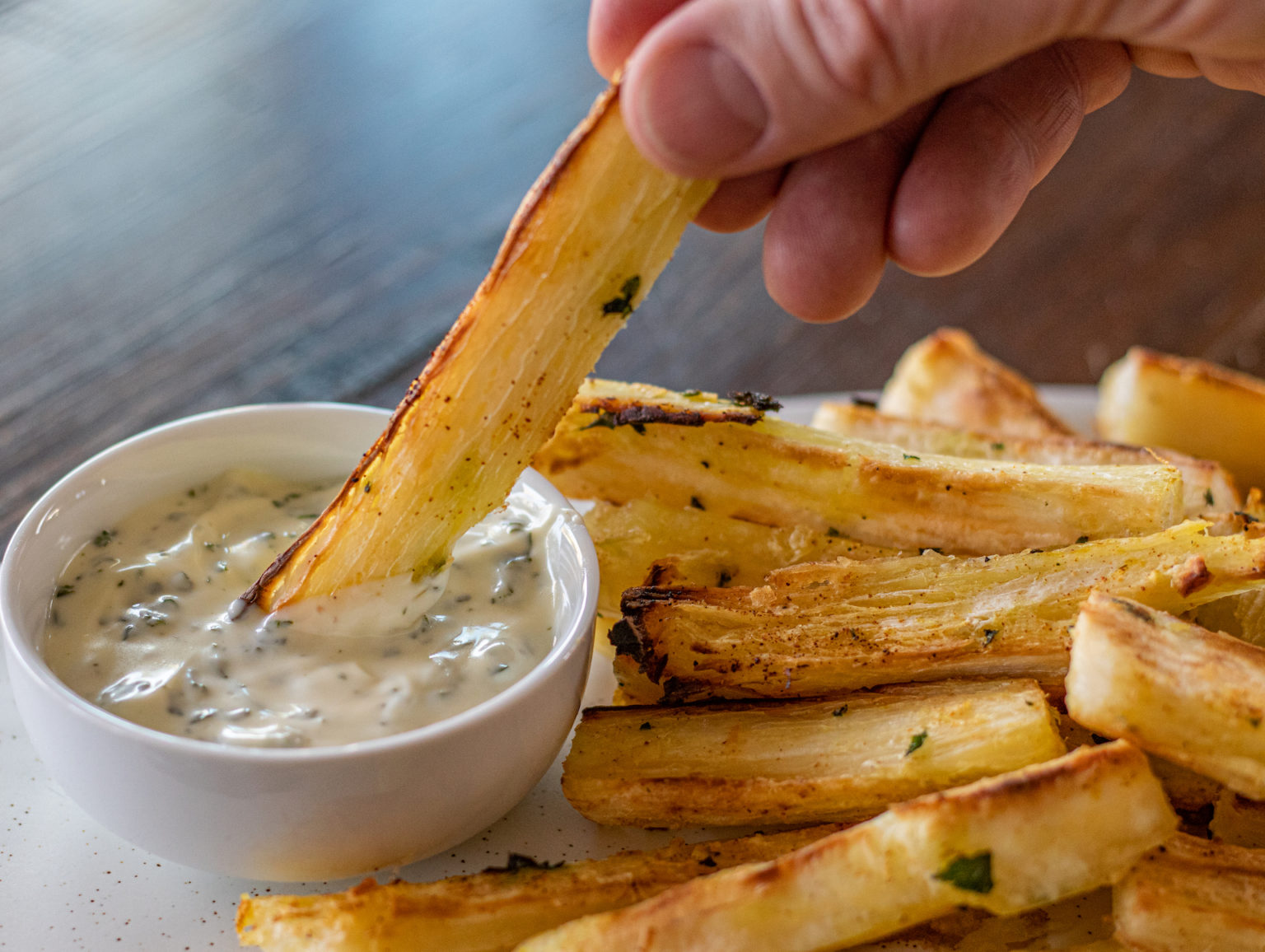 Baked Yucca Fries - Belqui's Twist